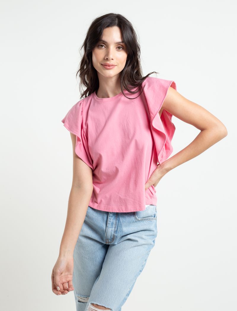 Camisa manga sisa con bolero rosa – Yaxa Costa Rica